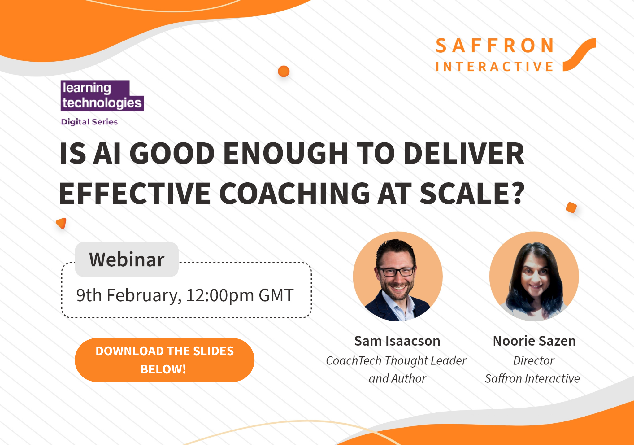 Is AI good enough to scale effective coaching? | Saffron Interactive