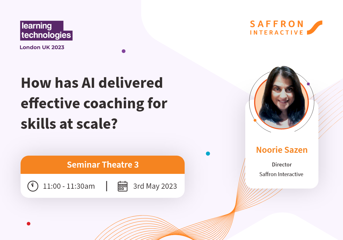 Can AI coaching scale skills development? | Saffron Interactive