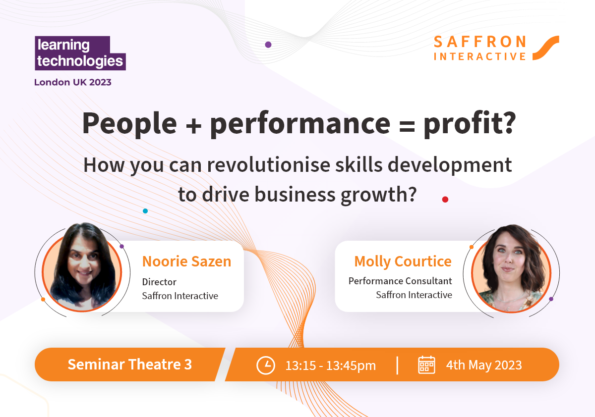 People + performance = profit? | Saffron Interactive